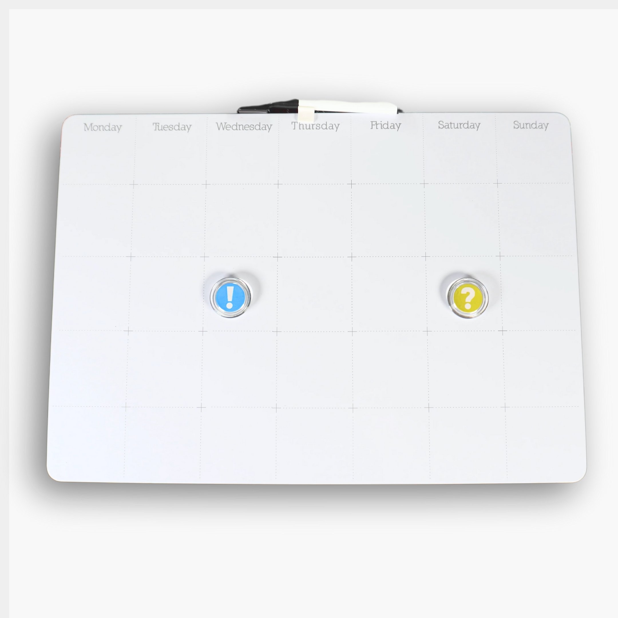 Monthly View Whiteboard Calendar – FunkiBee